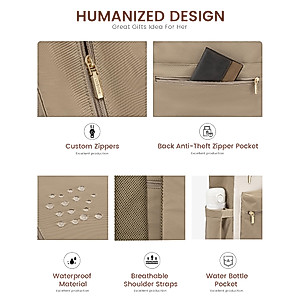 LOVEVOOK Laptop Backpack for Women 17 Inch Laptop Bag with USB Port Wide Open Work Tote Bag Convertible Casual Daypack Business Computer Travel Backpack Purse Teacher Nurse Bag