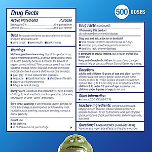 Mucinex Instasoothe Sore Throat Relief, Throat Numbing Spray Starts to Work On Contact, Sore Throat Pain Medicine, Relieves Pain associated with Sore Throat, Cherry Flavor Throat Spray, 3.8 Fl Oz