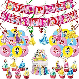 Party Super Birthday Party Supplies For Disney Princess,Snow White Theme Party Decoration 177 0