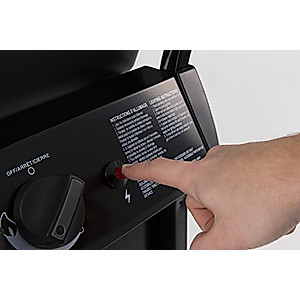 Huntington 30040HNT Liquid Propane Gas Grill,Black