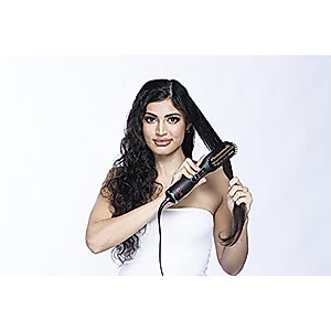 CHI 3-in-1 Hot Smoothing Dryer Brush with Three Preset Modes for Customized Styling