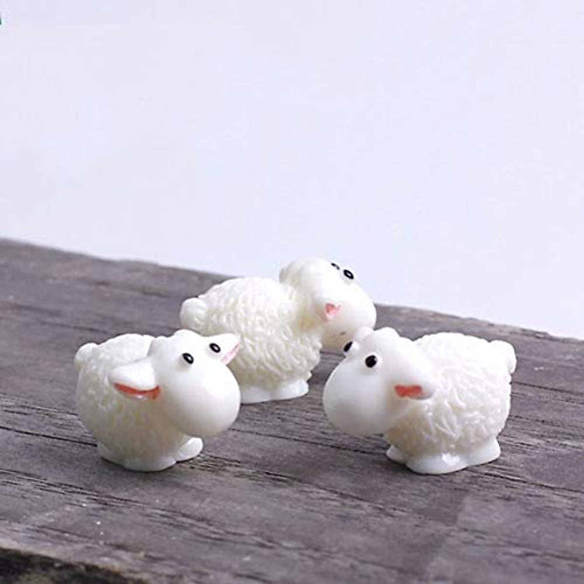 HoneyToys Miniature Garden Herd of Sheeps