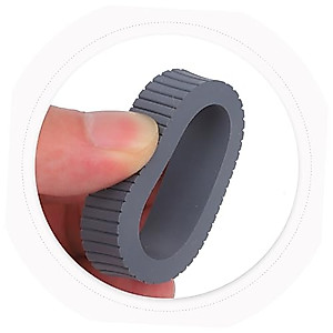 BRIGHTFUFU 4pcs Replacement for Scanner Pagers Scanner Part Grey Scanner Pager Scanner Parts