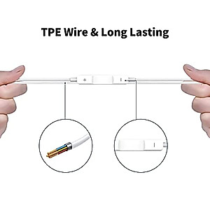 Wired Headphones Earbuds, Ear Buds with Built-in Mic and Headphone Jack Cable Corded Ear Phones Compatible with iPhone 14/13/12 Pro/Se/11 Pro/X/8 Plus/7 Plus, 2 Packs(Apple MFi Certified)