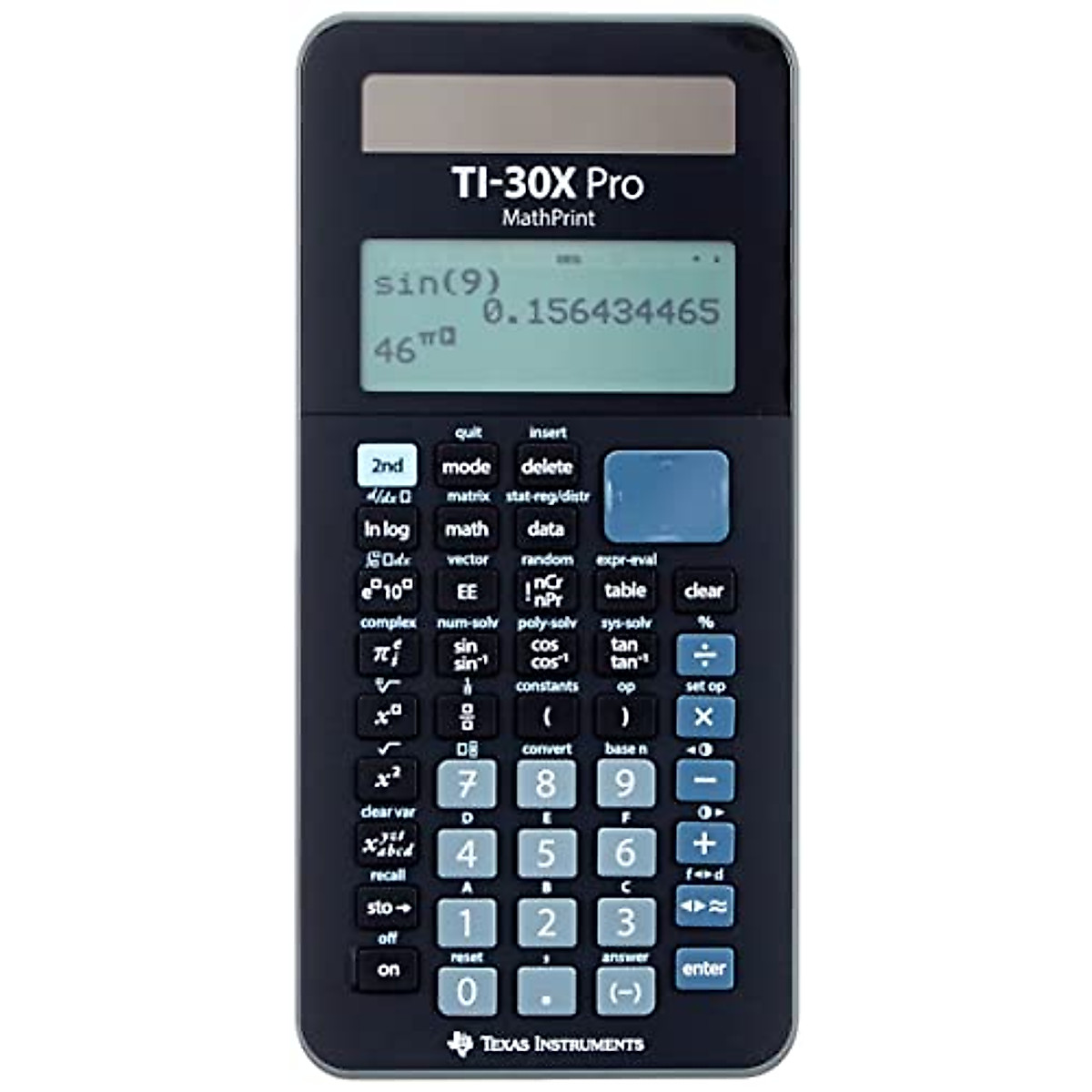 Texas Instruments 30Xpromp/Tbl/2E5 Scientific Calculator