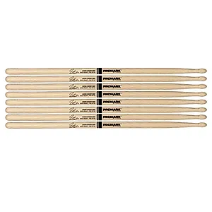 ProMark Neil Peart 747 Shira Kashi Oak Drumsticks, Wood Tip, Buy 3 Pairs Get 1 Free
