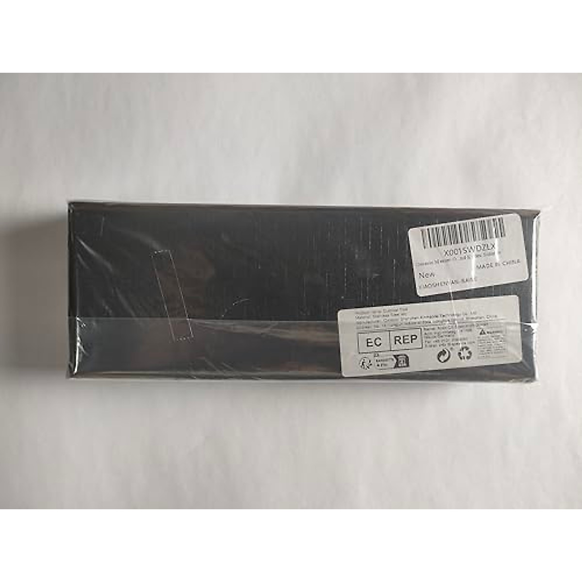 Omesio Small Fixed Blade Knife, Tactical Hunting Camping Survival Knife with Kydex Sheath, Full Tang Stainless Steel 2.68-Inch Drop Point Blade G10 Handle, EDC Neck Knife, White