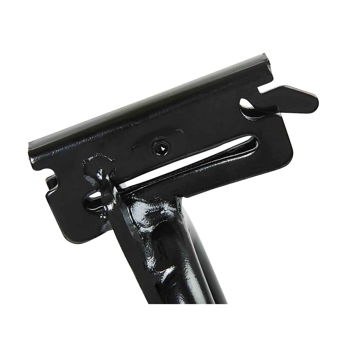 Mytee Products (4 Pack) E-Track Heavy Duty Shovel/Tool Hanger with Spring Fittings | Hook for Tools, Spades, Rakes, in Trucks, Trailers with E Track Tie Down System