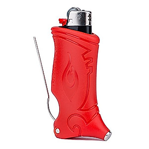 Toker Poker® Lighter Case - Red