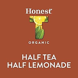 Honest Tea Half Tea and Half Lemonade, 59 Fl Oz (Pack of 8)