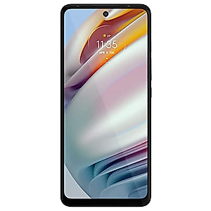 Moto G60 (128GB, 6GB) 6.8" 120Hz, 108MP Camera, Snapdragon 732, GSM Unlocked (T-Mobile, AT&T, Metro, Global) 4G LTE International Model XT2135-2 (w/Fast Car Charger, Dynamic Gray) (Renewed)