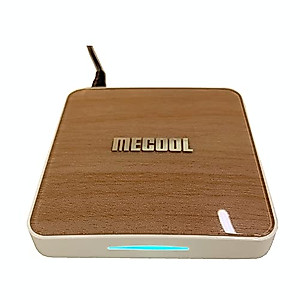 Mecool KM6 Deluxe ATV Android 10.0 Amlogic S905X4 AndroidTV 10.0 Dual WiFi 6 1000M LAN 4GB 64GB 4K HDR H.265 BT. Media Player Support Google with i8 Wireless Keyboard