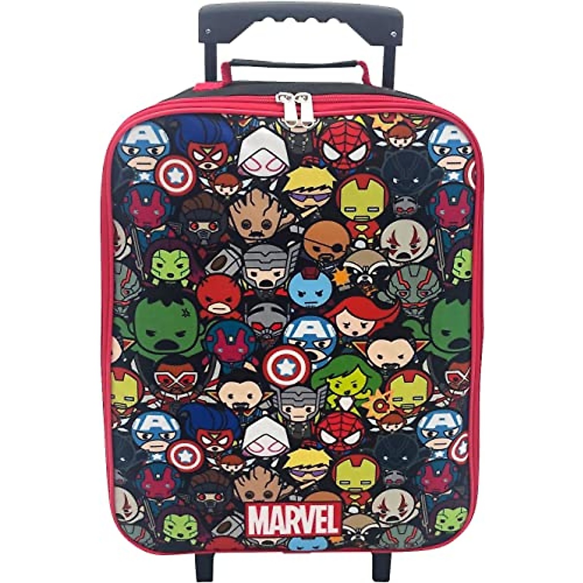 Ruz Kawaii Avengers 15" Collapsible Wheeled Pilot Case - Rolling Luggage