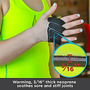 BraceAbility Ulnar Deviation & Drift Hand Splint | MCP Knuckle Joint Support Brace for Rheumatoid Arthritis & Tendonitis Pain Relief, Finger Straightener & Stretcher Glove - S (SM/MED) Right