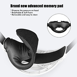 Aixoto Head Strap for Oculus Quest 2/Meta, Updated Adjustable Halo Strap, Replacement for Elite Strap, Less Pressure on Your Face, Comfortable VR Accessories