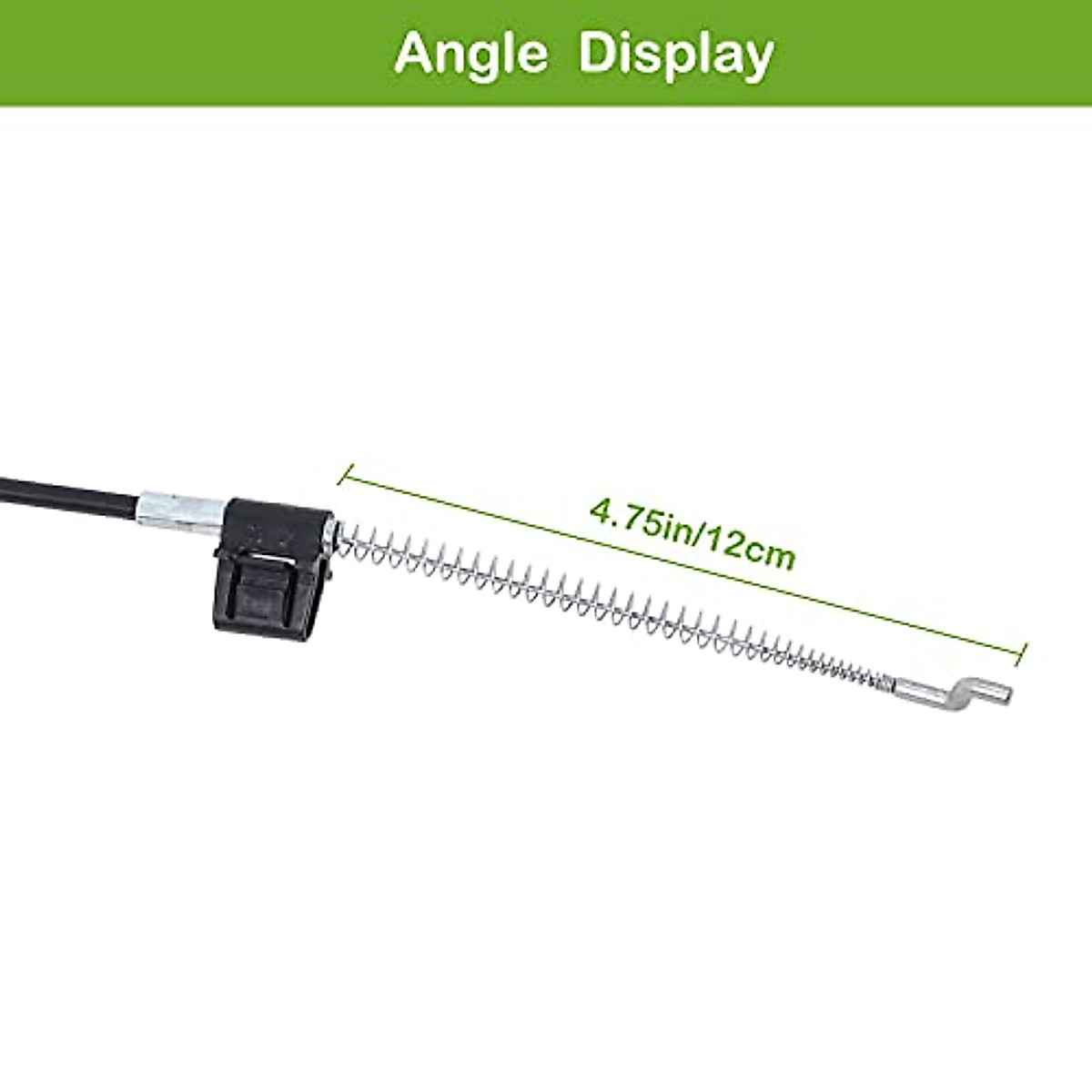 Podoy Recliner Cable Replacement for Sofa Chair Universal 44.5" with Release Pull Handle Adjust Cable D-Ring