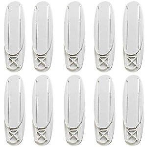 BESPORTBLE 10 Pairs of Punch- Free Socket Holder Wall- Mounted Cable Patch Panel Stand