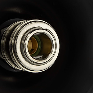 RecPro RV Exterior Spray Port Hook-Up Connector | Optional Hose with Sprayer or Quick Connector | RV Exterior Shower Port (Black, Quick Connector)