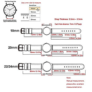 Carty 20mm Quick Release Silicone Watch Strap for Watches and Smartwatches Replacement Watch Band Blue(Orange Stitching Black Buckle)