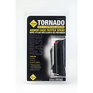 Tornado Pepper Spray Armor Case (Black)
