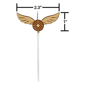 Papyrus Birthday Candles, Harry Potter Quidditch Cake Topper (8-Count)