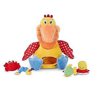 Melissa & Doug K's Kids Hungry Pelican Soft Baby Educational Toy