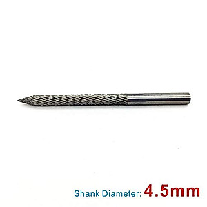 WYZBEN 4.5/8/10/12mm Carbon Steel Drill Reamer Tire Repair Cutting Drill Bit - 4.5mm (1 PCS)