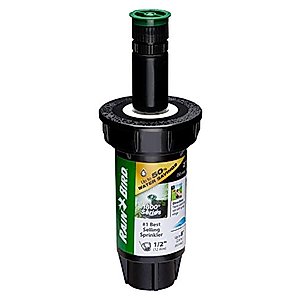 Rain Bird 1802AP8PRS Pressure Regulating (PRS) Professional Pop-Up Sprinkler, Adjustable 0 - 360° Pattern, 6' - 8' Spray Distance, 2" Pop-up Height