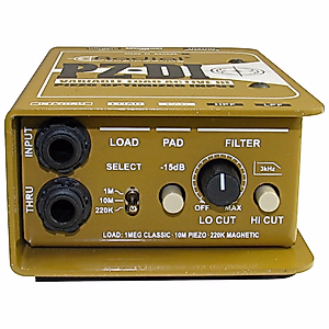 Radial PZDI 1-channel Passive Piezo-Optimized Direct Box