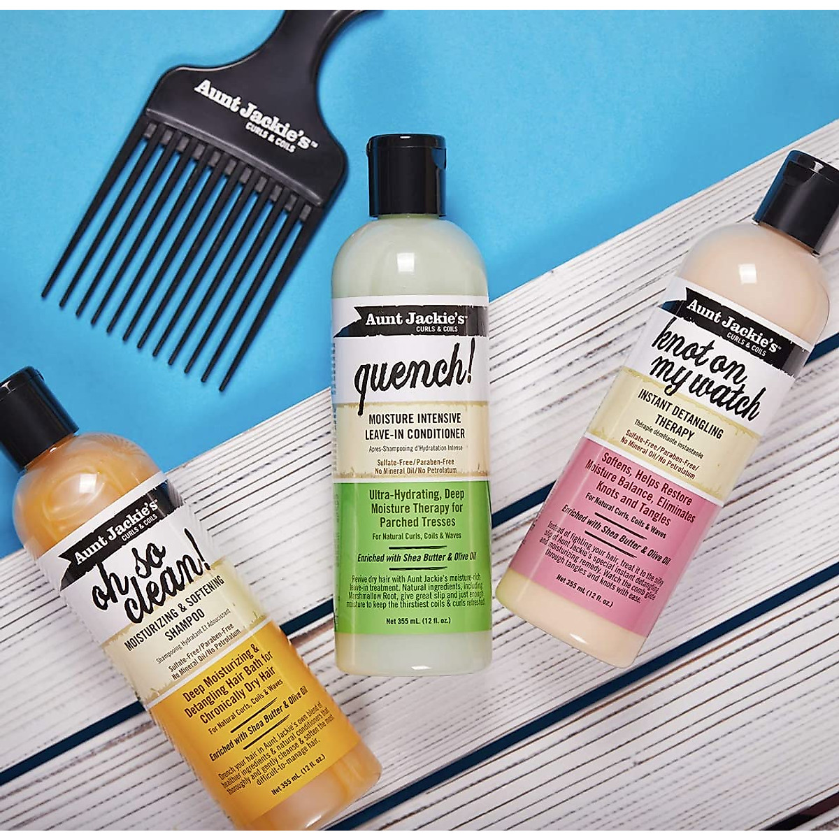 Aunt Jackie's oh so clean! 6oz - Moisturizing & Softening Shampoo