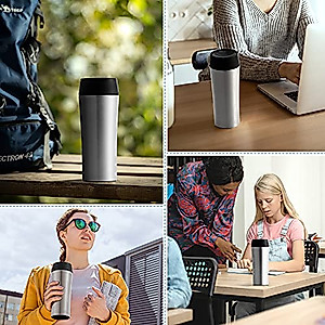 Amazon Basics Stainless Steel Travel Mug | 360ml