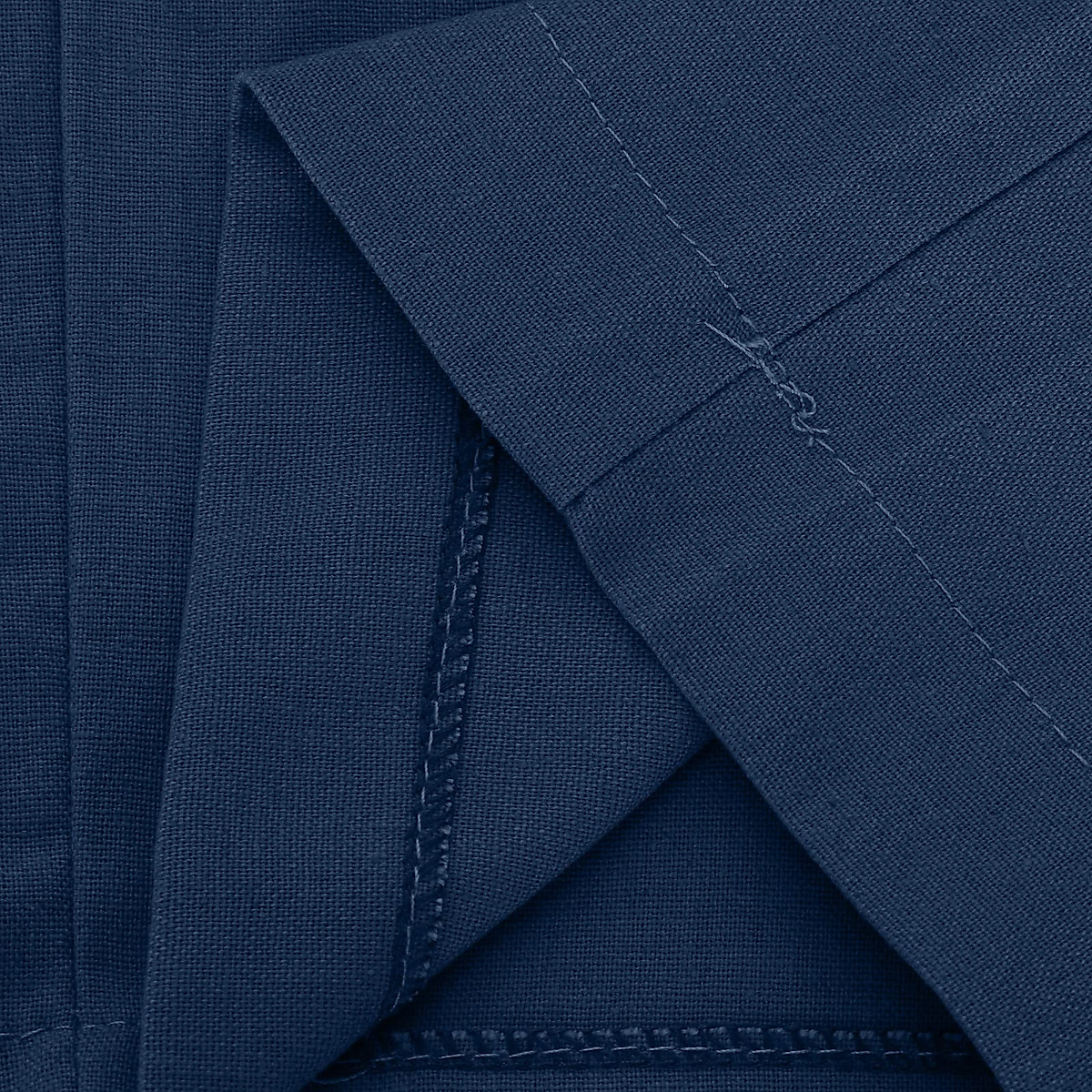 Dreamlascar Womens Relaxed Fit Dress Pants Business Casual Wide Leg Pant High Waisted Ankle Work Pants for Women Office Navy