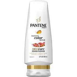 Pantene Pro-V Radiant Color Shine Shampoo (12.6 oz) and Conditioner (12 oz) Set (Packaging May Vary)