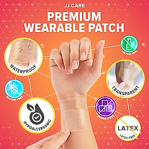 JJ CARE Multi Topical Patch (Pack of 60), Daily Use Topical Patch for 2 Months Supply, Essential Patches for Wellness Support