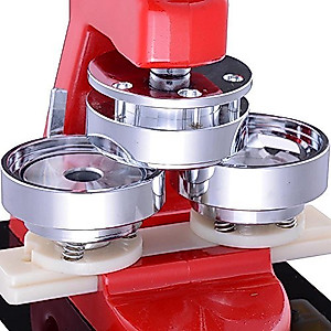 1-1/4" 32mm Button Maker Machine Badge Press+1000 Button Supplies+1pc 32mm Circle Cutter