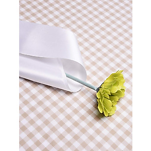 Blank Satin Sash Party Accessory for Wedding, Party Decorations and DIY, White (2)