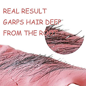 Bouvetan Hard Wax Beans for Painless Hair Removal, Rose Formula - 18oz, Waxing Beads for Face, Eyebrow, Armpit, Legs, Brazilian, Kit with 10pcs Wax Sticks