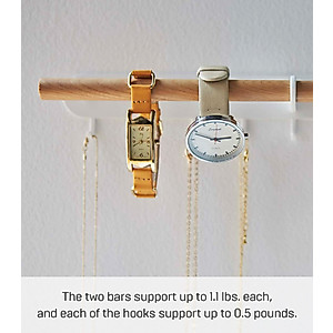 YAMAZAKI home 2513 Wall Accessory Rack, One Size, White