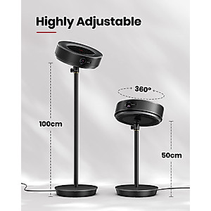 NEBULA Cosmos Laser 4K Projector with Nebula Projector Lightweight and Adjustable 3-ft Floor Stand