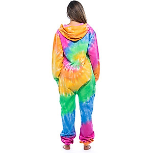 #followme Adult Onesie Pajamas Jumpsuit 6439-NEW-MULTI-XXL