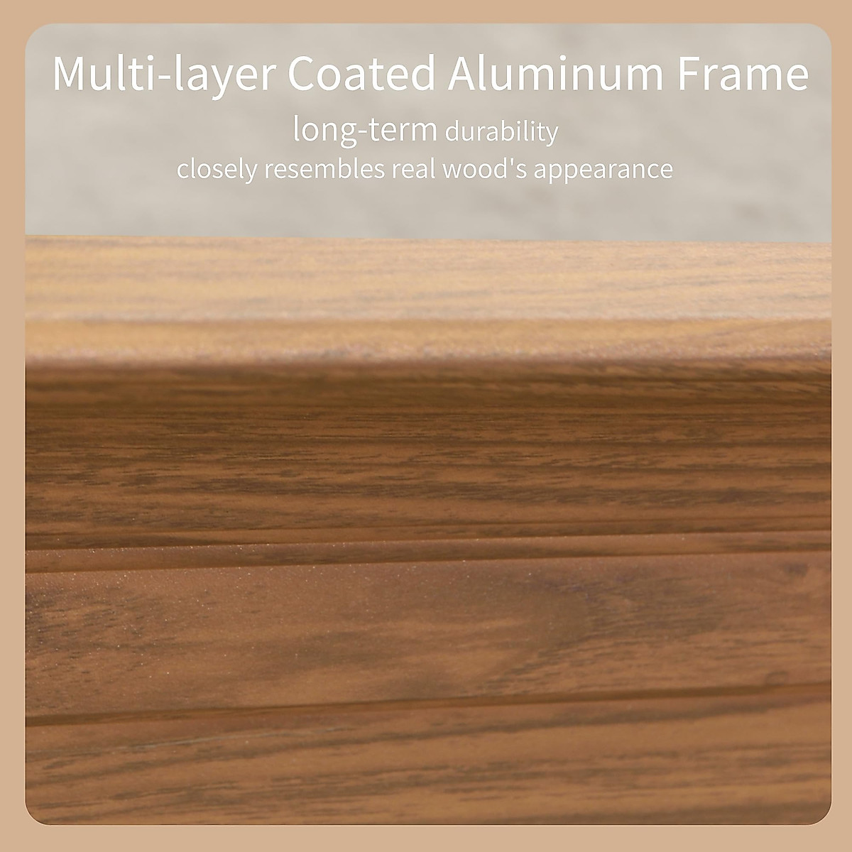 PURPLE LEAF 12' X 20' Outdoor Hardtop Gazebo for Patio Galvanized Steel Double Roof Permanent Canopy Teak Finish Coated Aluminum Frame Pavilion Gazebo with Netting and Navy Blue Curtains