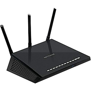 Netgear R6400 Dual-band (2.4 GHz / 5 GHz) Gigabit Ethernet Black wireless router