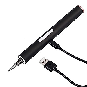 COLFULINE Precision Cordless Screwdriver Set Rechargeable Mini Electric Screwdriver with Magnetic Mat & 21 Bits Repair Tool Kits T5/T6/T8/T9, P5/P6 for iPhone/Watch/Camera