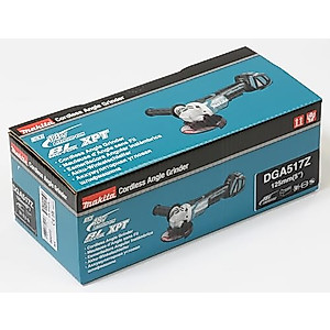 Makita DGA517Z 18V Li-Ion LXT Brushless 125mm Angle Grinder - Batteries and Charger Not Included