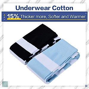 Kayhoma Extra Long Cotton Stripe Thigh High Socks Over the Knee High Socks, 2 Pairs…