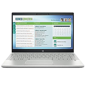 HP Pavilion 14" HD Notebook (2019 Newest), Intel Core i5-8250U Processor up to 3.40 GHz, 8GB DDR4, 256GB Solid State Drive, No DVD, Webcam, Backlit Keyboard, Bluetooth, Windows 10 Home