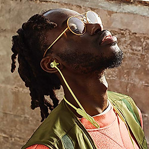 Beats Flex Wireless Earbuds – Apple W1 Headphone Chip, Magnetic Earphones, Class 1 Bluetooth, 12 Hours of Listening Time, Built-in Microphone - Yuzu Yellow