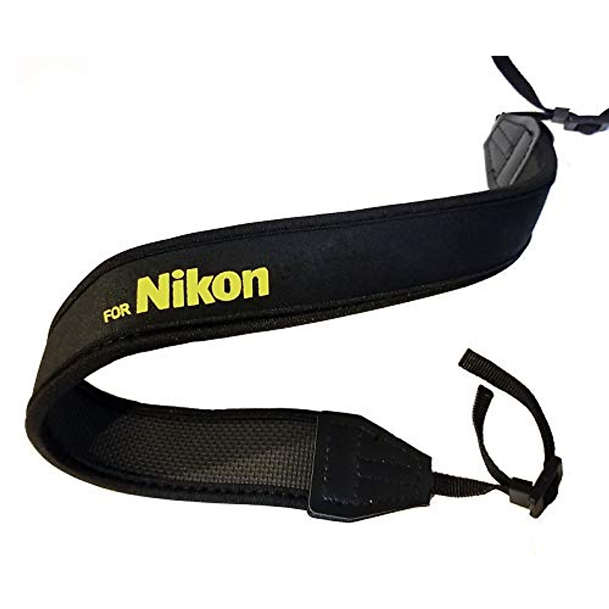 Fotasy Professional Neoprene Neck Strap for Nikkor Cameras, Camera Neck Strap Compatible with Nikon D5 D4 D3 DS850 D810 D800 D750 D7500 D7300 D7200 D7000 D5600 D5500 D5300 D5100 D5000 D3500 D3400