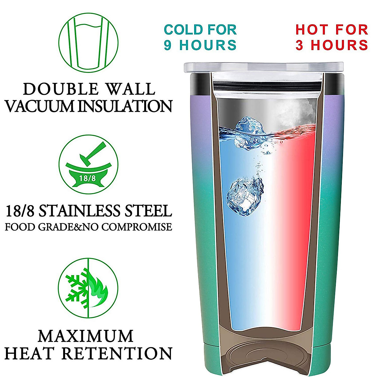 MASGALACC Inspirational Gifts for Women - Birthday Gifts, Thank You Gifts for Women, Mom, Wife, Sister, Best Friend, Her, Coworker, Employee - 20 Oz Insulated Tumbler