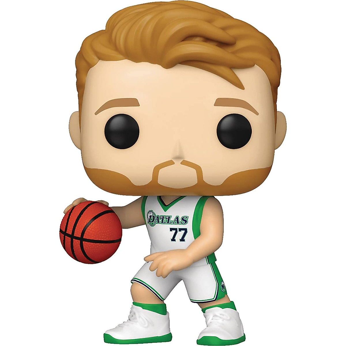 POP NBA: Mavericks - Luka Dončić (City Edition 2021) Funko Vinyl Figure (Bundled with Compatible Box Protector Case)